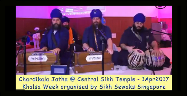 Chardikala Jatha @ Khalsa Week – Central Sikh Temple, Singapore | Gur ...